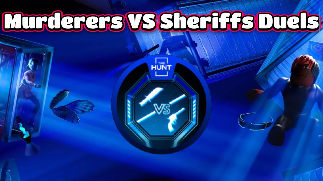 Murderers VS Sheriffs Duels Badge (The Hunt: First Edition) [Roblox] - YouTube