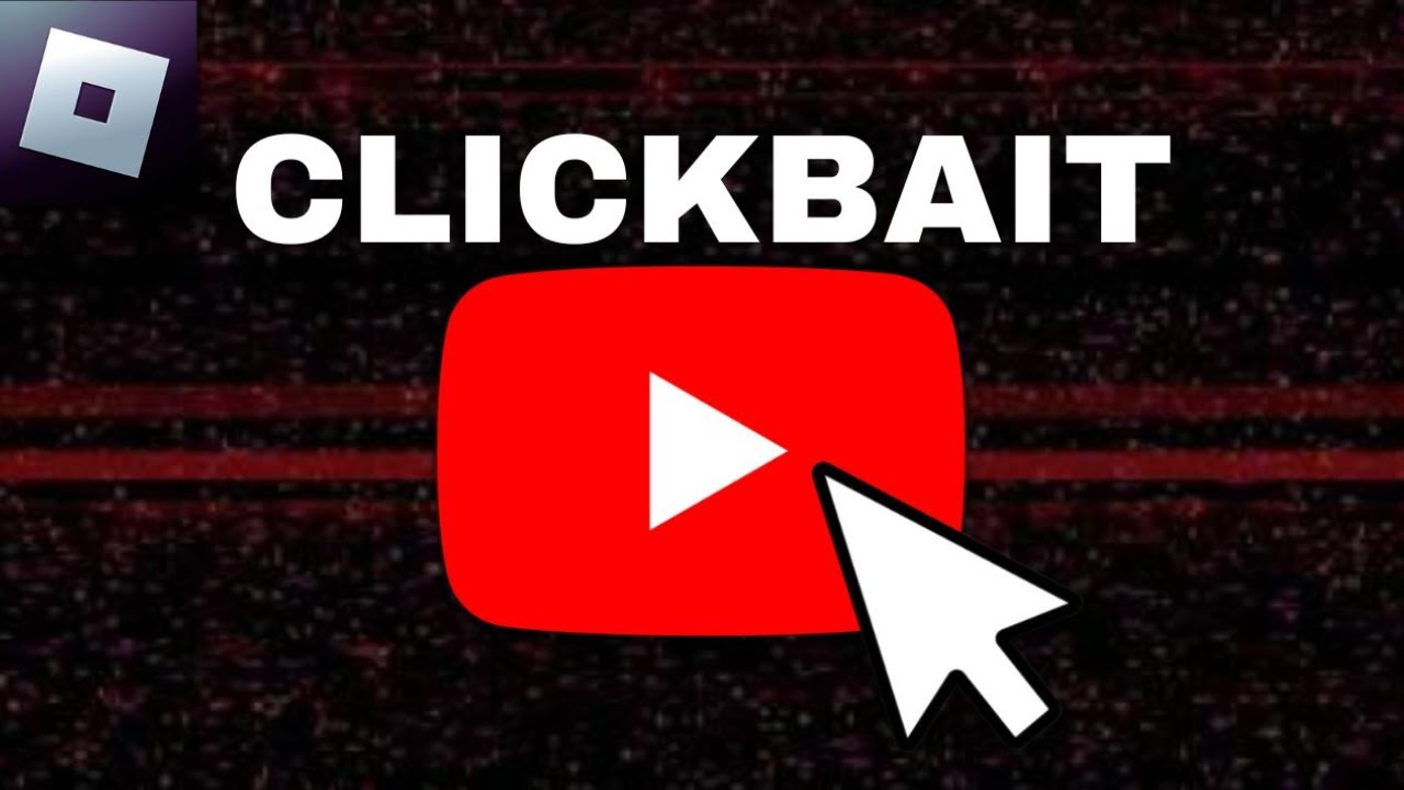 The Genuine VS The Clickbait Tutorials On Roblox - YouTube