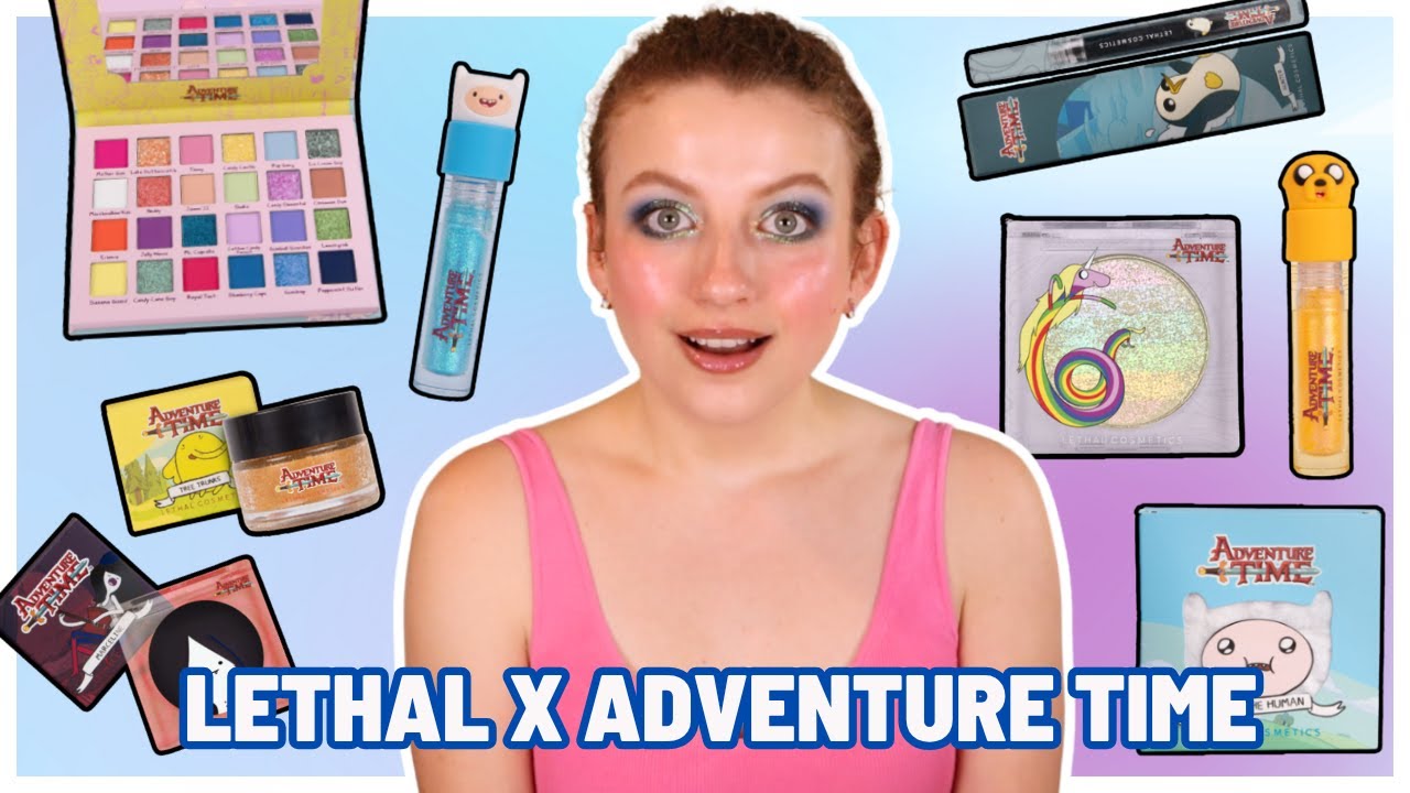 LETHAL X ADVENTURE TIME TESTED! / SWATCHES, 2 LOOKS + FIRST IMPRESSIONS ...