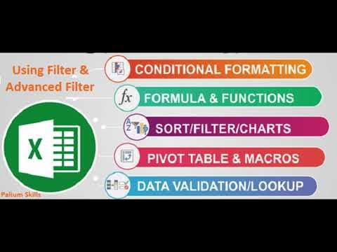 Using Filter and Advanced Filter in Excel | Learn Excel with Excel Experts - YouTube