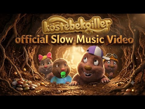 Köstebekgiller · Şarkısı Lyrics · Official Slow Music Video