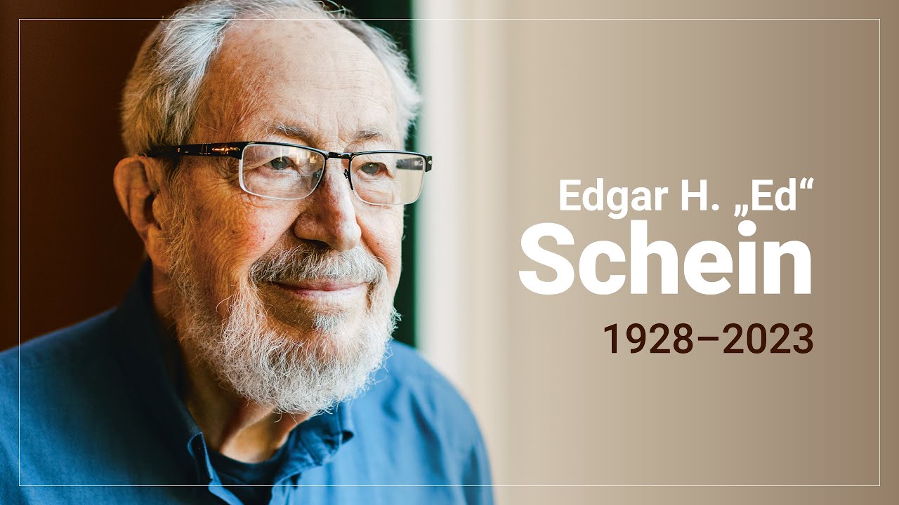 Drucker Forum TV on November 18, 2022 - Interview with Ed Schein - YouTube