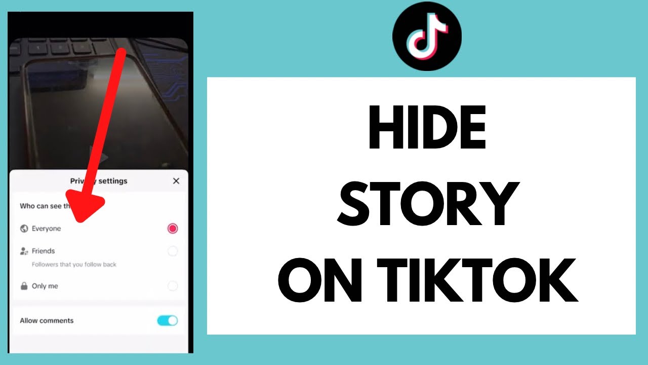 How To Hide Story On TikTok (EASY!) - YouTube