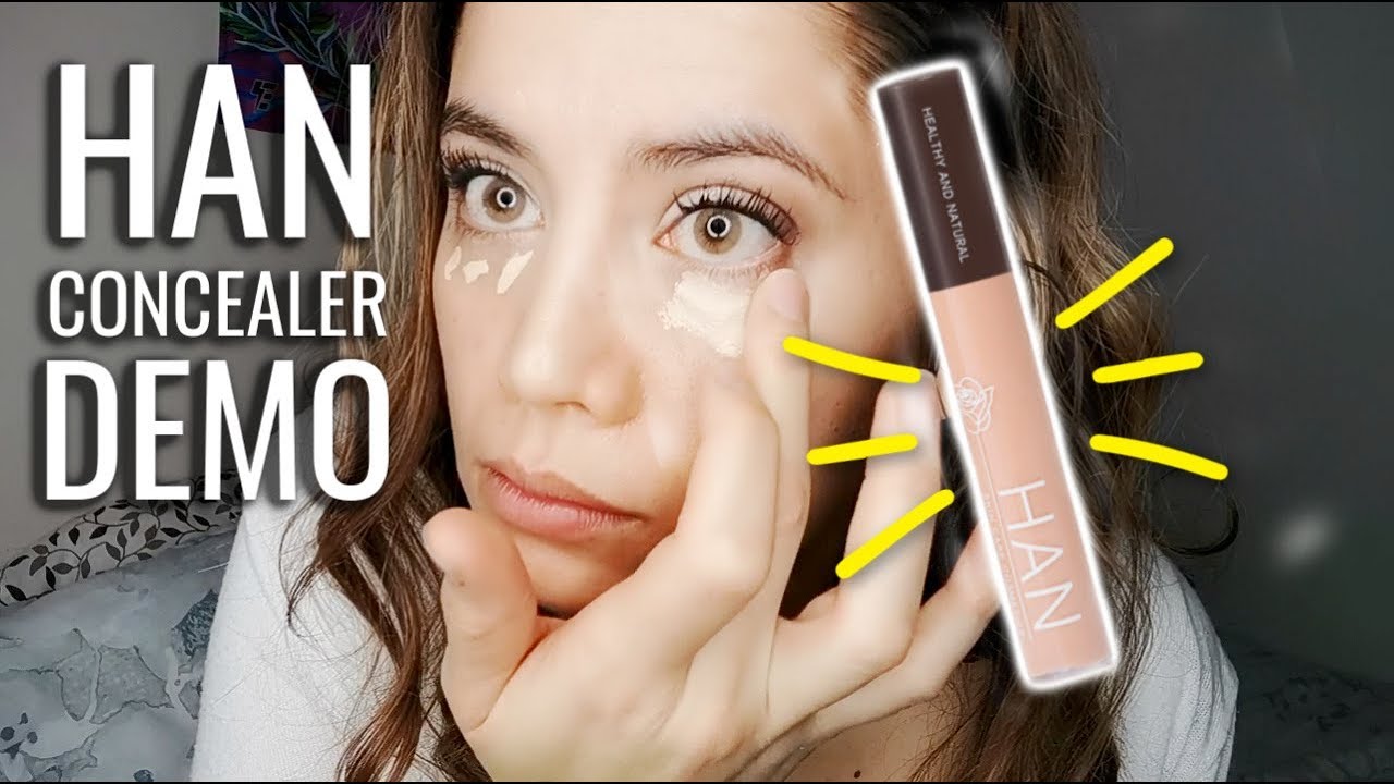 HAN CONCEALER REVIEW | HAN SKIN CARE COSMETICS - YouTube