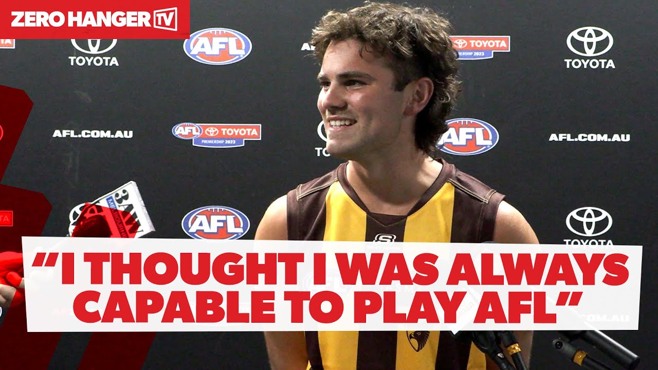"Energizer Bunny" Nick Watson excited to join the Hawks | 2023 AFL ...
