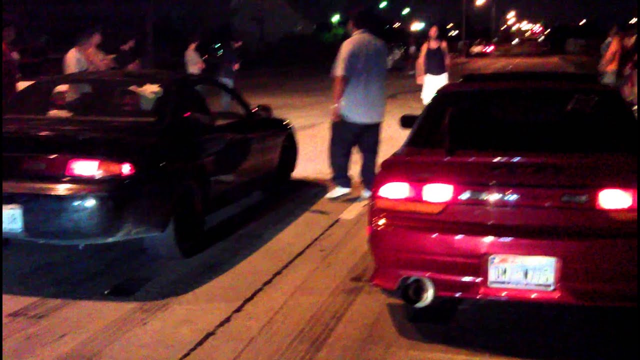 240sx s14 black top sr20det vs s13 red top sr20det - YouTube
