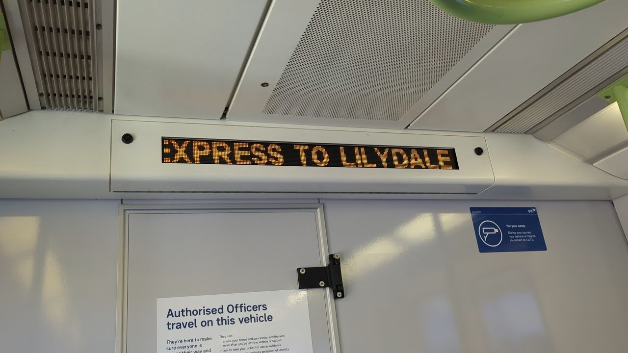 Lilydale Via Loop Limited Express Service Metro Announcements (X ...