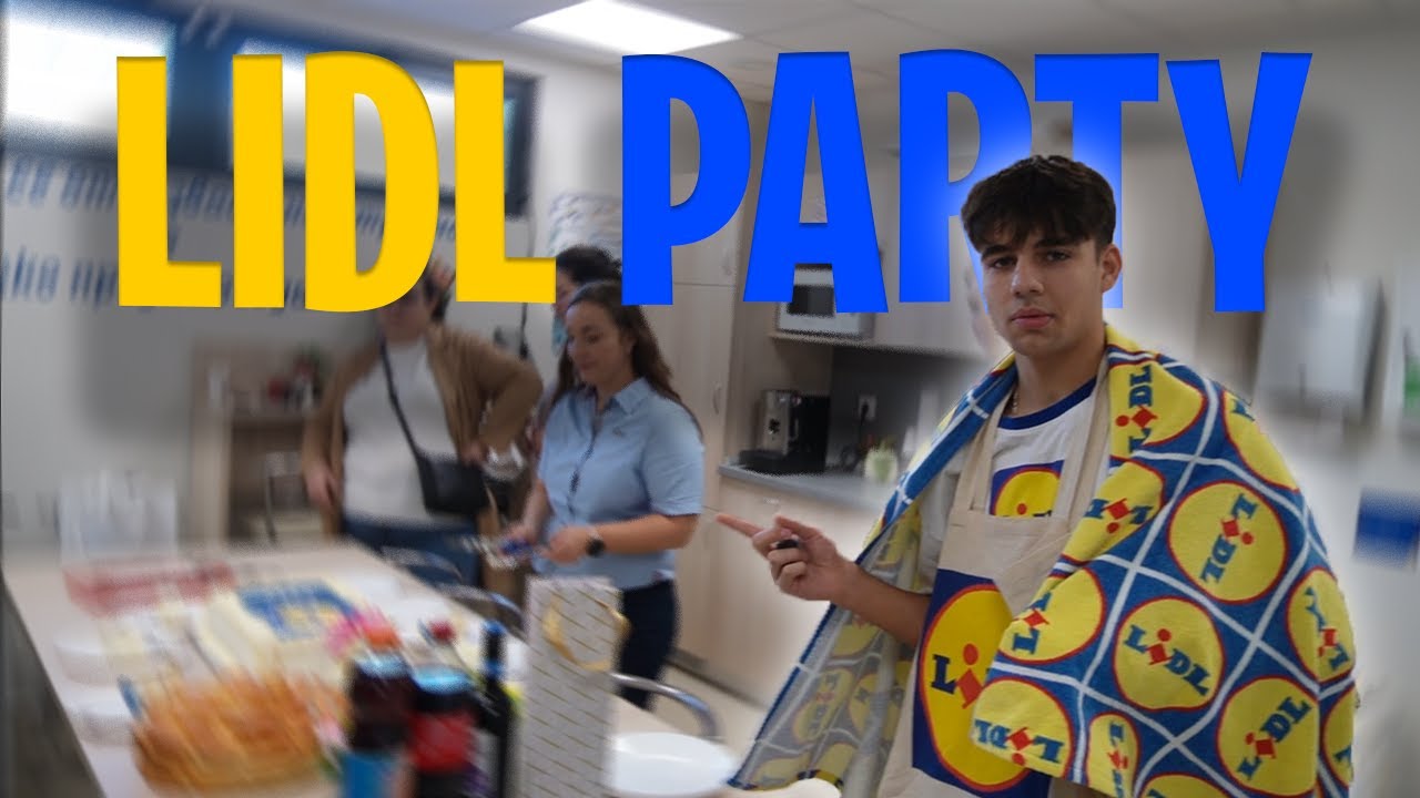Lidl Man FINALLY Visits Lidl...! (Secret Lidl Party?) - YouTube