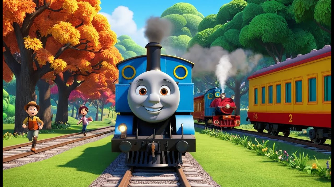 Choo Choo! The Train on the Track | Fun Train Song for Kids | Train ...