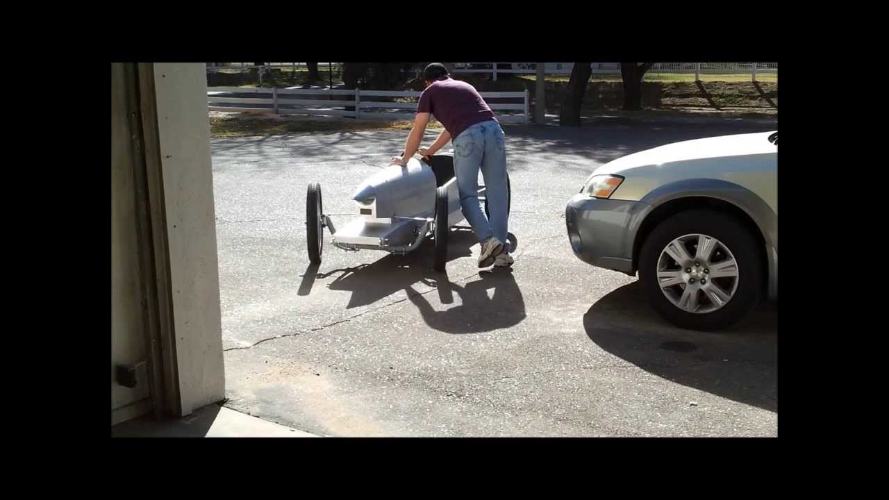 The Cyclekart Workshop modified engine install on Monocar Part 4 of 4 ...