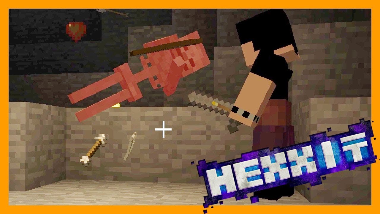 Minecraft: HEXXIT #3 - MAĞARA SAVAŞLARI! - YouTube