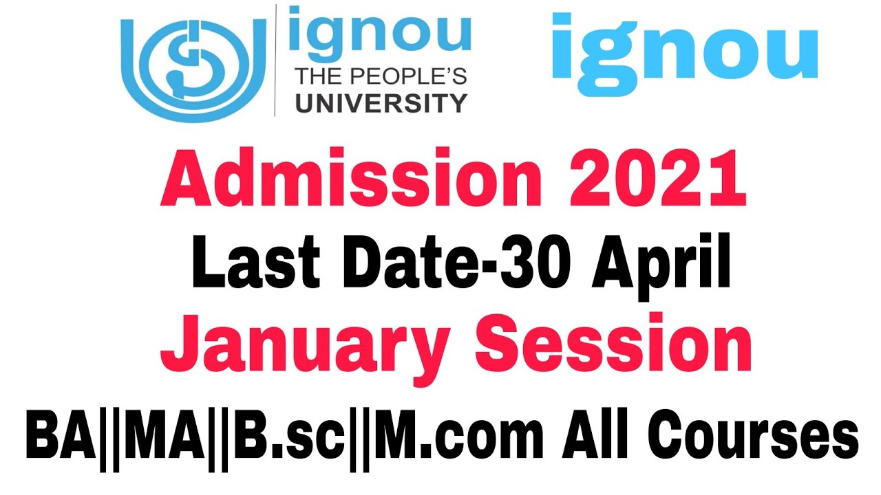 Ignou Admission 2021 Lgnou Admission Date Extended Ignou ignou-admission-2021-lgnou-admission-date-extended-ignou
