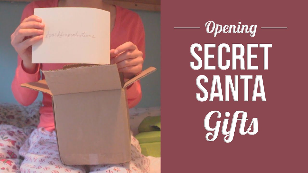 Opening Secret Santa Gifts! (2015) - YouTube