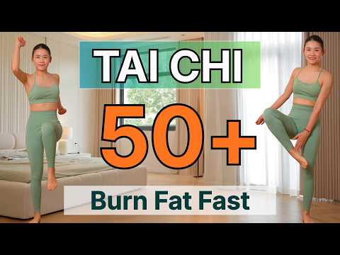35-Min Full Body Tai Chi Walking 🔥 Burn Calories, Lose Weight & Relieve Back Pain