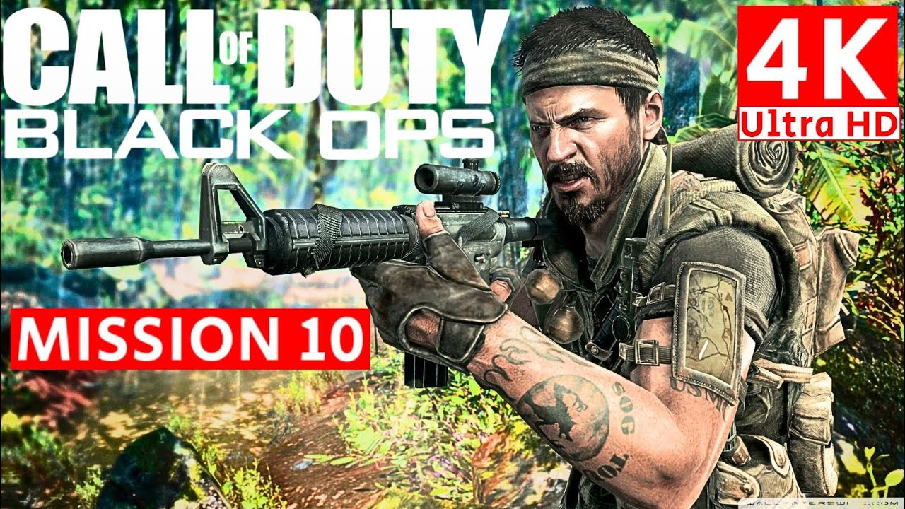 Call of Duty Black OPS Mission 10 - Crash Site Full Gameplay ...