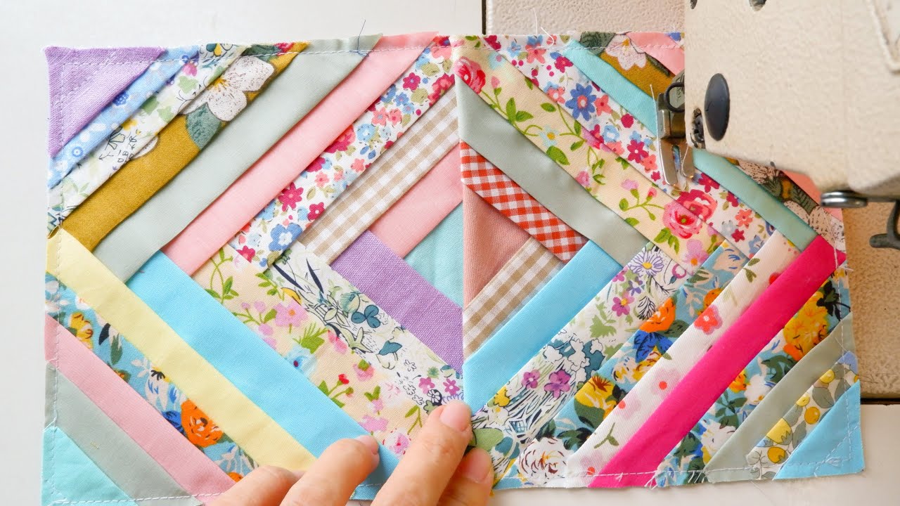 Sewing Projects For Scrap Fabric #30 | Scrap Fabric Sewing Idea | Thuy ...