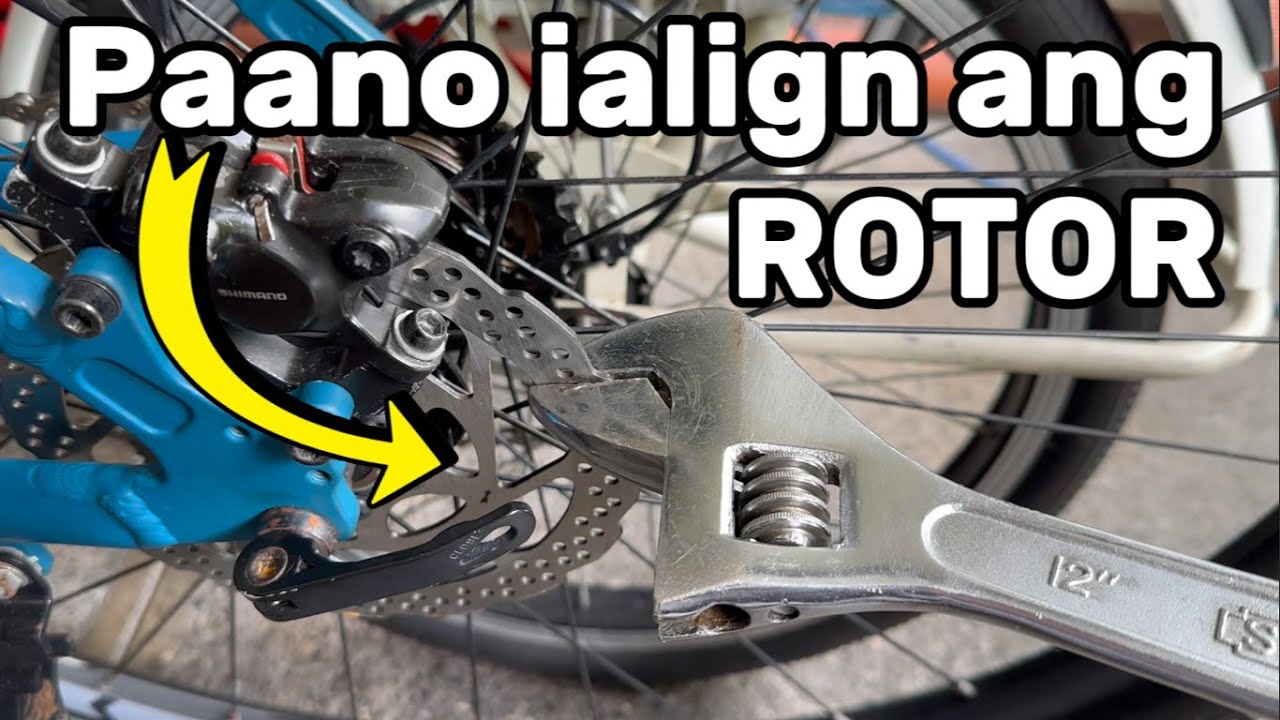 Paano ialign ang ROTOR | #patscyclecorner - YouTube