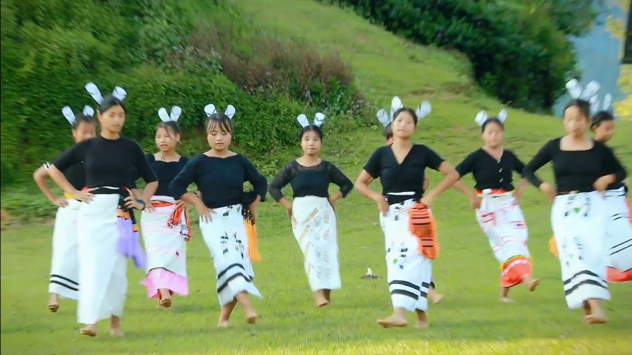 Zeliangrong dance (Anui zeme Naga ram sua yibe ga) #HAAStudents # ...