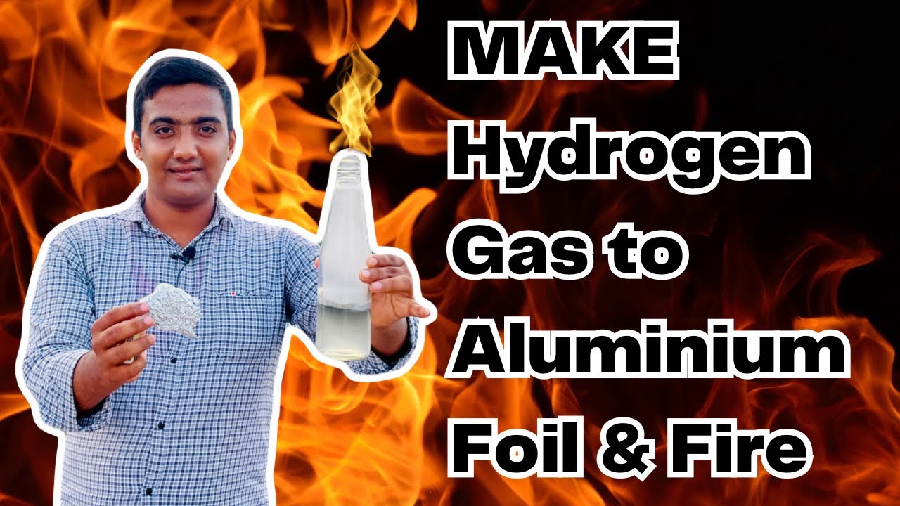 How To Make Hydrogen Gas To Water And Aluminium it’s make (BLAST 💥 FIRE ...