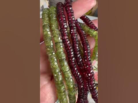 Украшения с ГРАНАТОМ. - YouTube