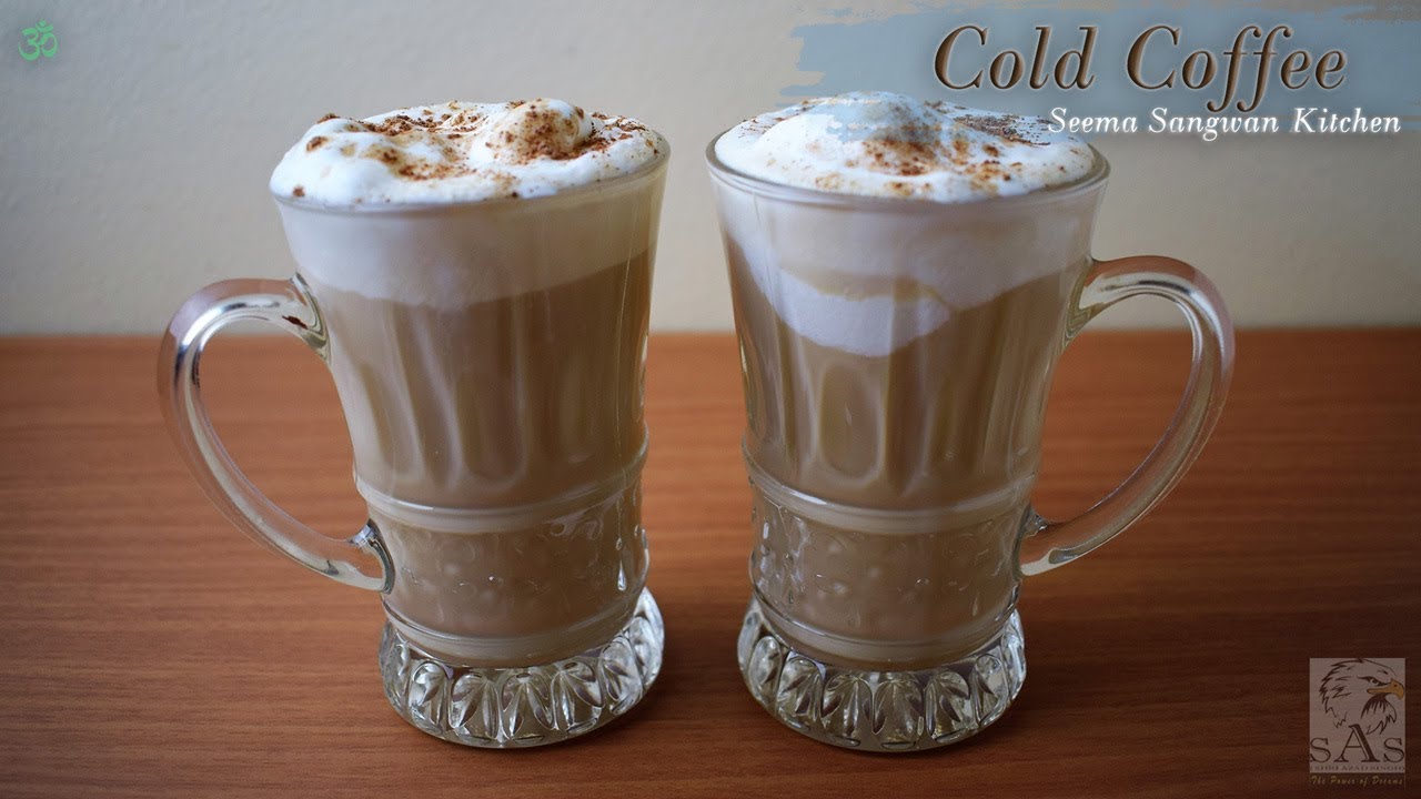 Cold Coffee Recipe – 4 | Iced Coffee | Coffee Icecream Milkshake ...