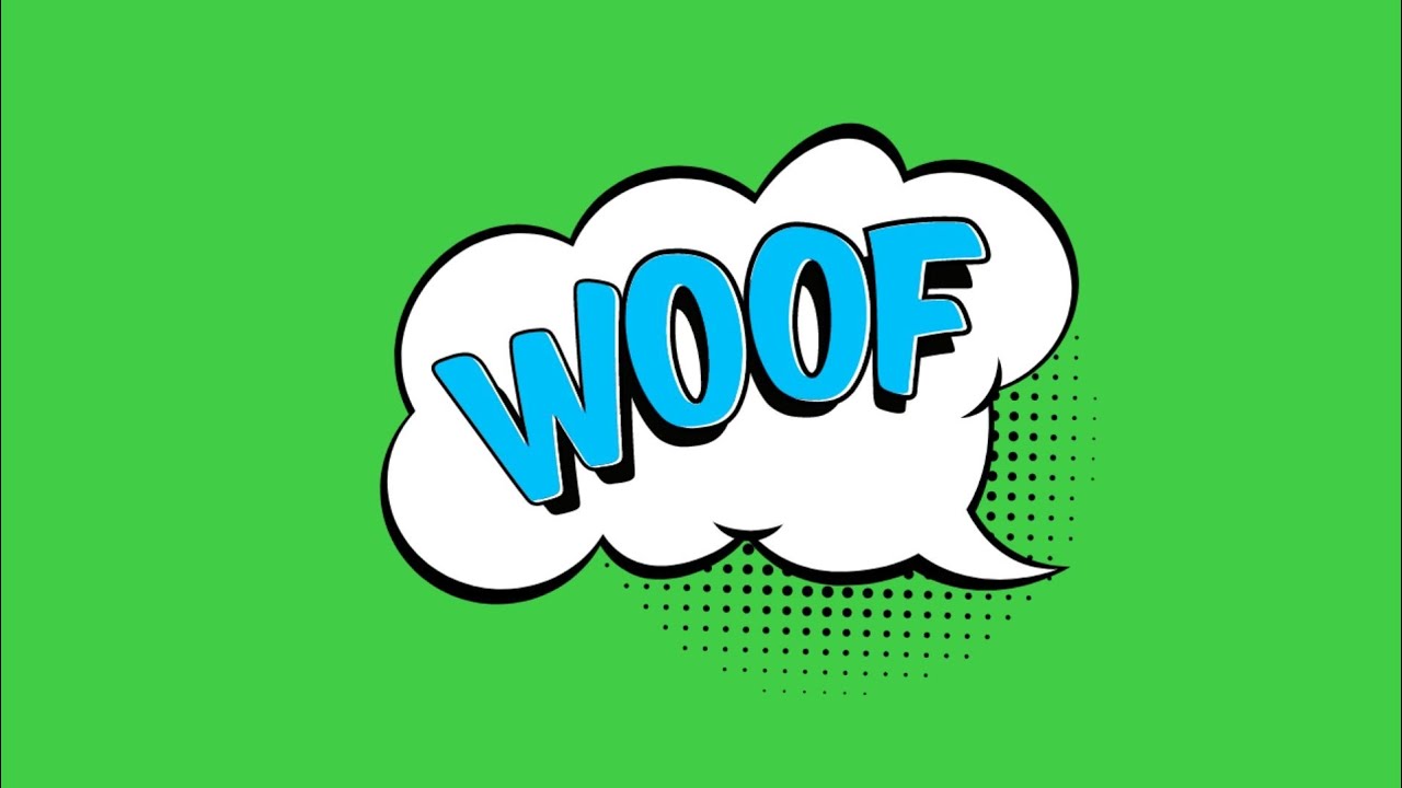 WOOF GREEN SCREEN MARVELS CARTOON BUBBLES - YouTube