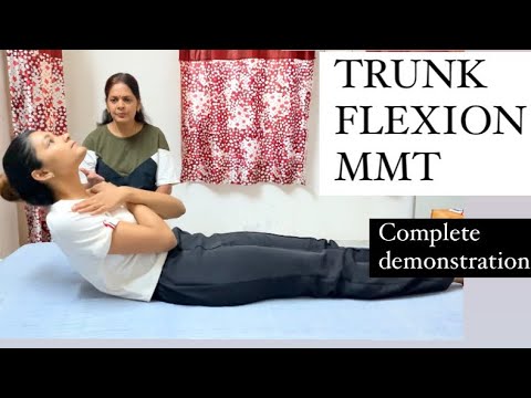 Manual Muscle Testing | Trunk Flexion - YouTube