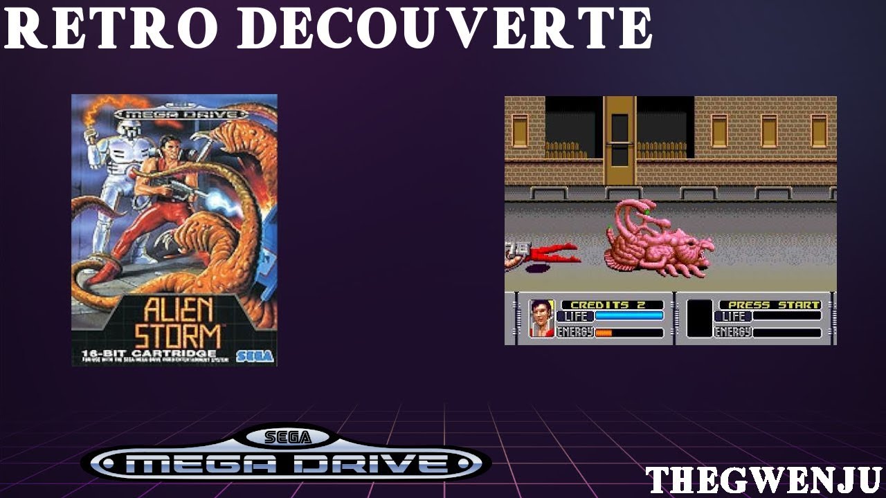 Rétro découverte de Alien storm sur Megadrive - YouTube