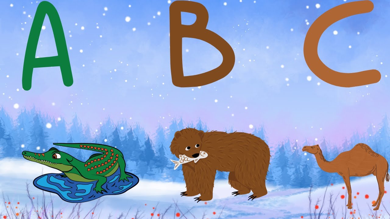 Animal Names | ABCs: Learning the Alphabet for Kids | Animal Alphabet ...