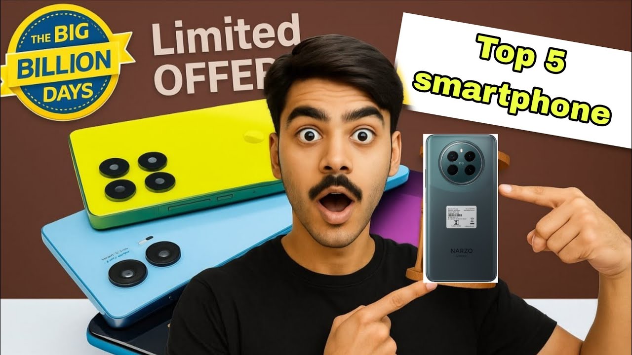 Top 5 Best Phones Under 20000 in September 2025 | Flipkart Big Billion ...