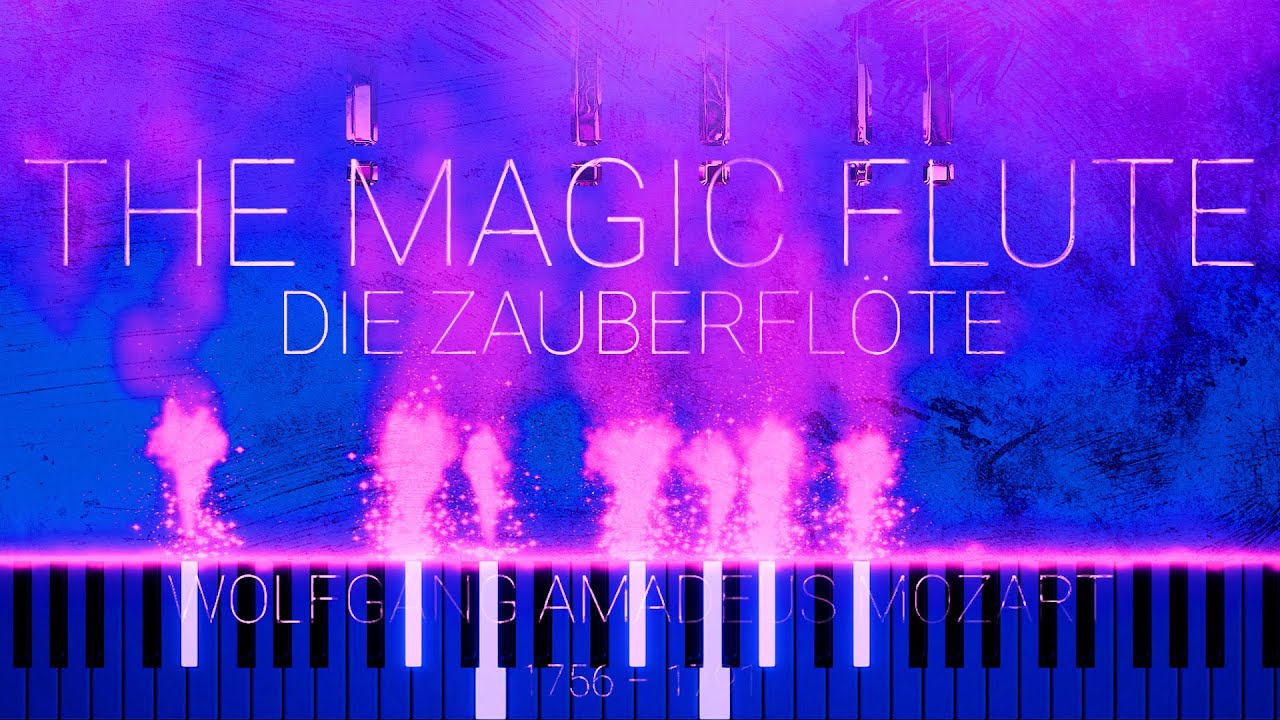 The Magic Flute | Mozart on Grand Piano | Zauberflöte 🎼 - YouTube