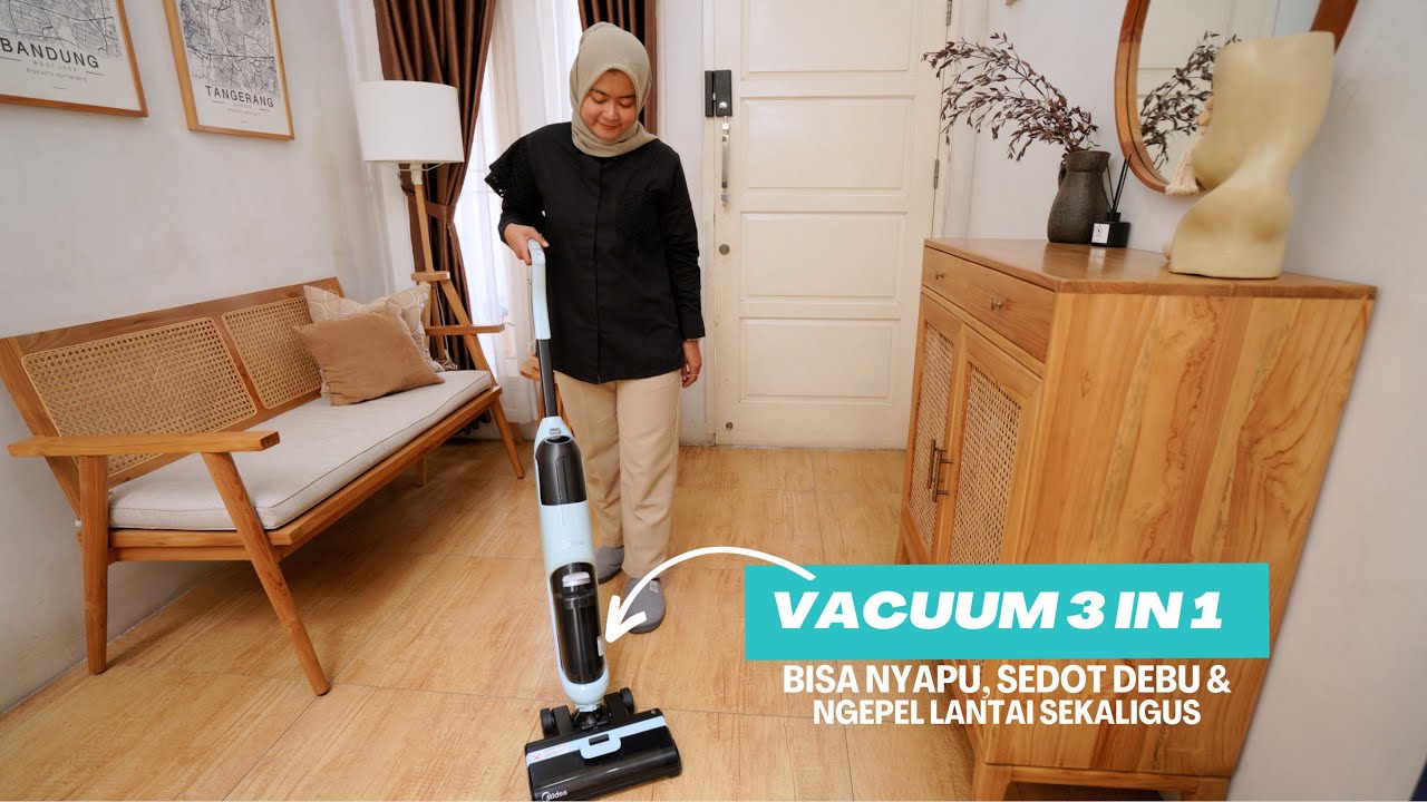 REVIEW VACUUM CLEANER MWD-X6 MIDEA | VACUUM 3 IN 1 BISA NYAPU & NGEPEL ...