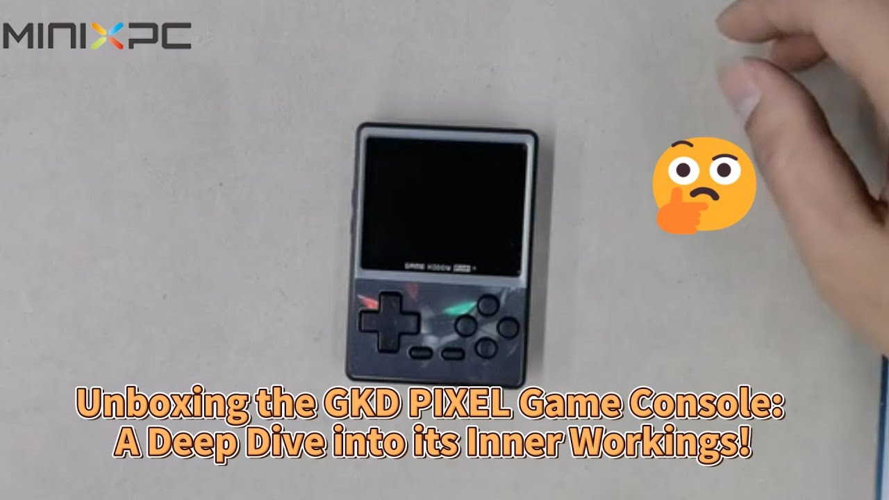 Let's Disassemble the GKD PIXEL Handheld Game Console - An Inside Look ...