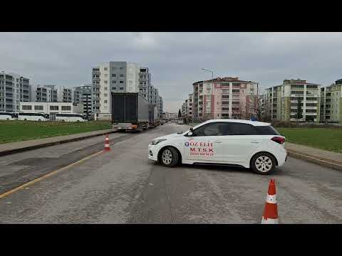  Bursa Yıldırım Direksiyon Eğitim pisti.“Direksiyon sınavını tek seferde geçiren taktikler! 