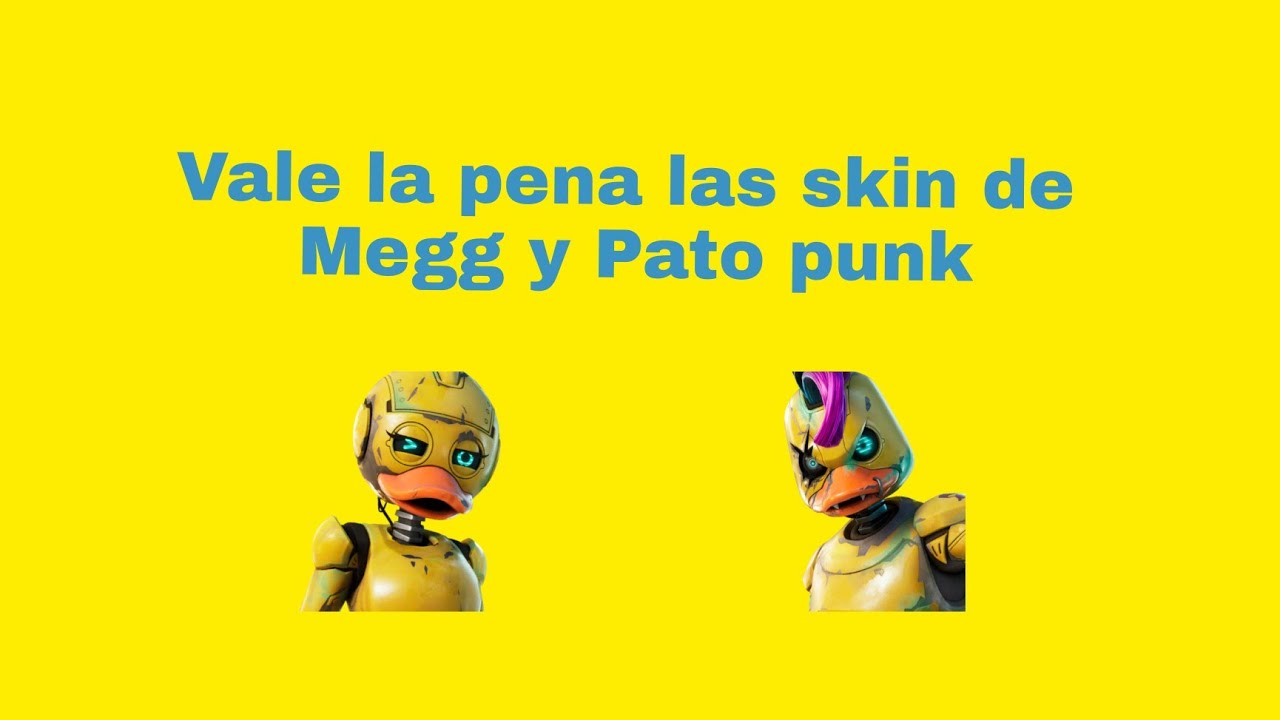 Vale la pena las skins de megg y pato punk - YouTube