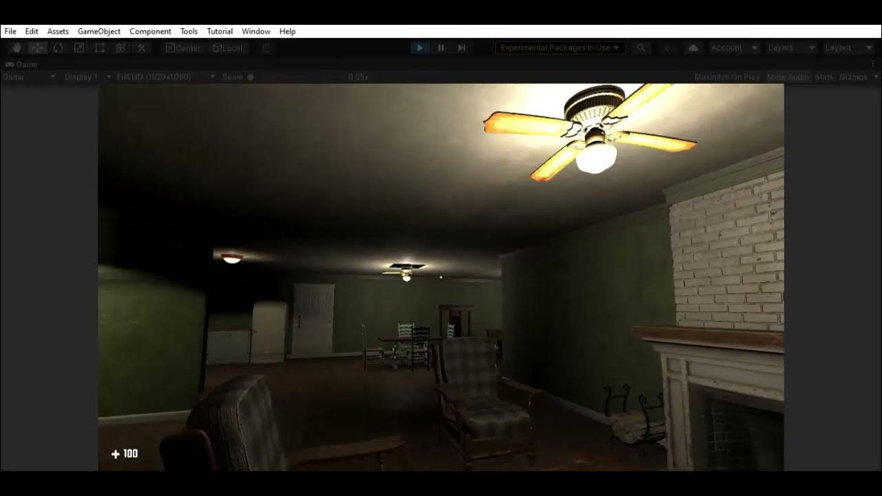 How to make a blinking light in unity3d - YouTube