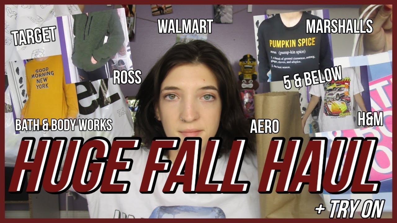 HUGE fall haul + Try on 2020 - YouTube
