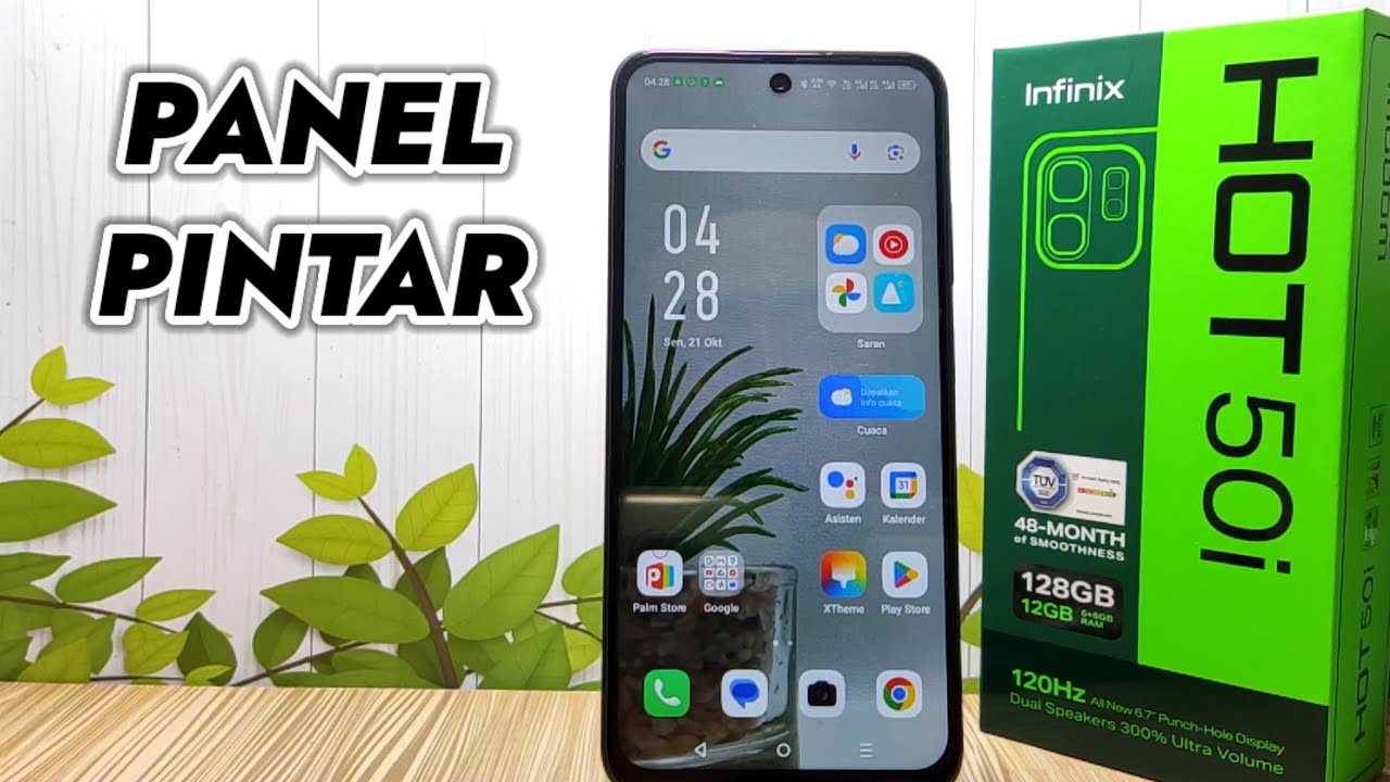 Cara Mengaktifkan Panel Pintar Di HP Infinix Hot 50i - YouTube