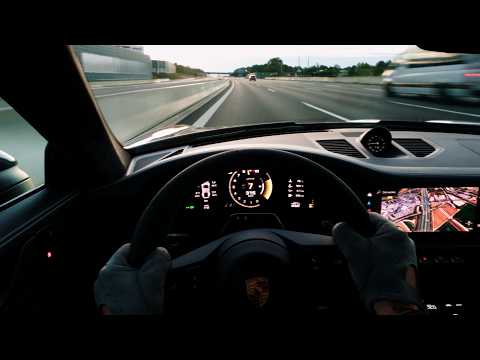 NEW Porsche 911 GT3 992.2 POV | 315 KM/H TOP SPEED on AUTOBAHN | RAW SOUND