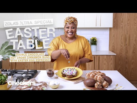 Double Chocolate Hot Cross Cinnamon Buns | Checkers South Africa - YouTube