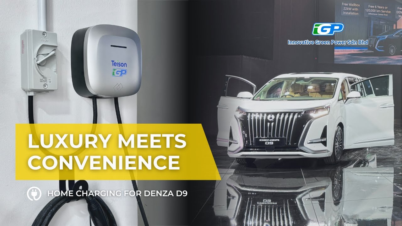 Luxury Meets Convenience: Home Charging for Denza D9 | Powered by IGP ...