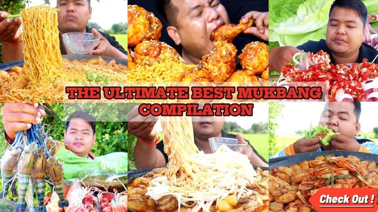 THE ULTIMATE BEST MUKBANG COMPILATION - EATING CHALLENGE -ASMR SOUND ...