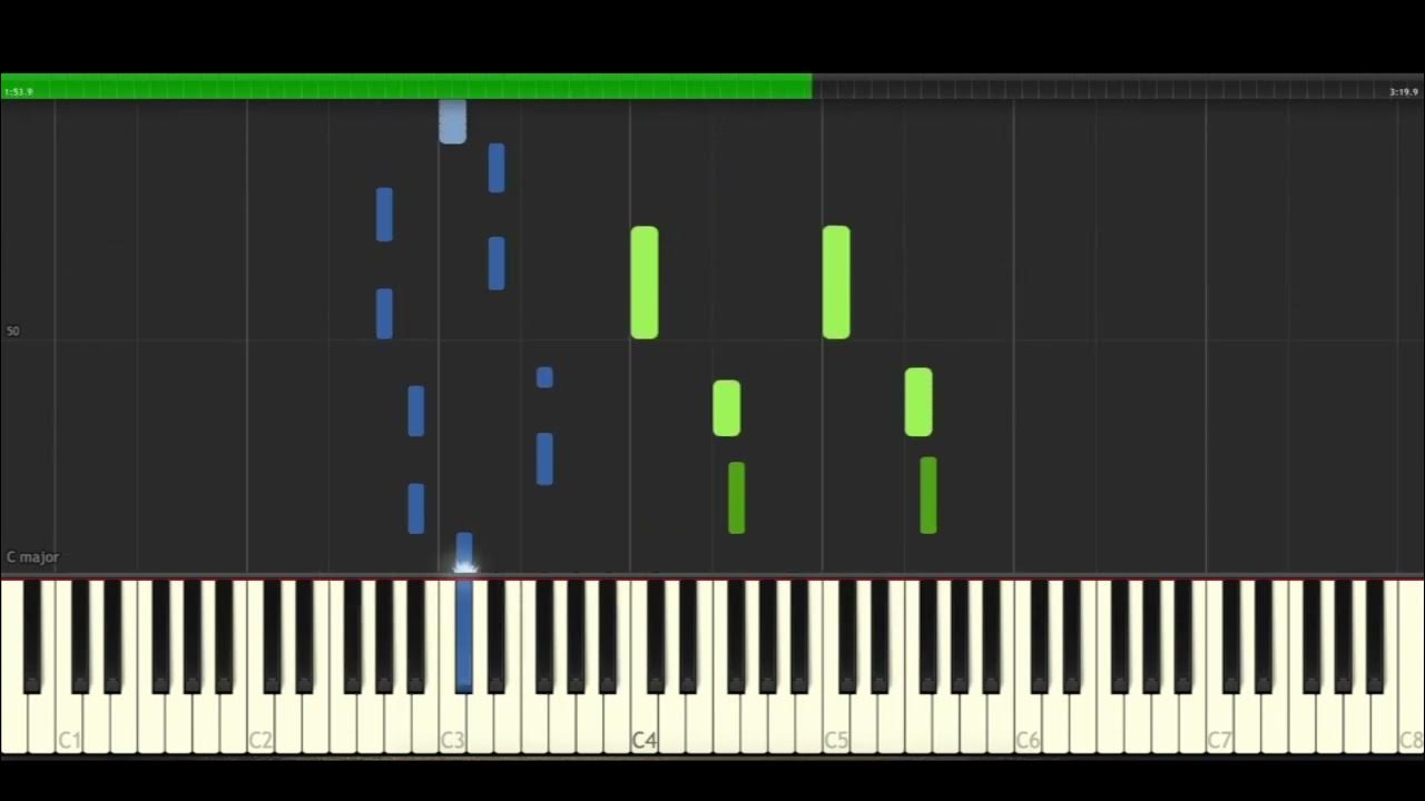 LA Stop the Clocks Piano Cover Midi tutorial Sheet app Karaoke - YouTube