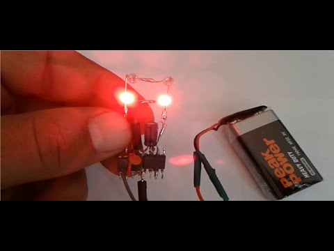BASİT POLİS FLAŞÖR DEVRE 'Sİ - POLİCE LED FLASH 'ER CİRCUİT