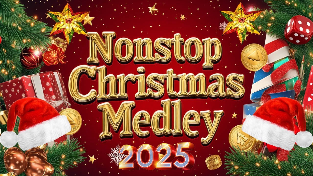 Non-Stop Christmas Songs Medley 🎄 Greatest Old Christmas Songs Medley ...