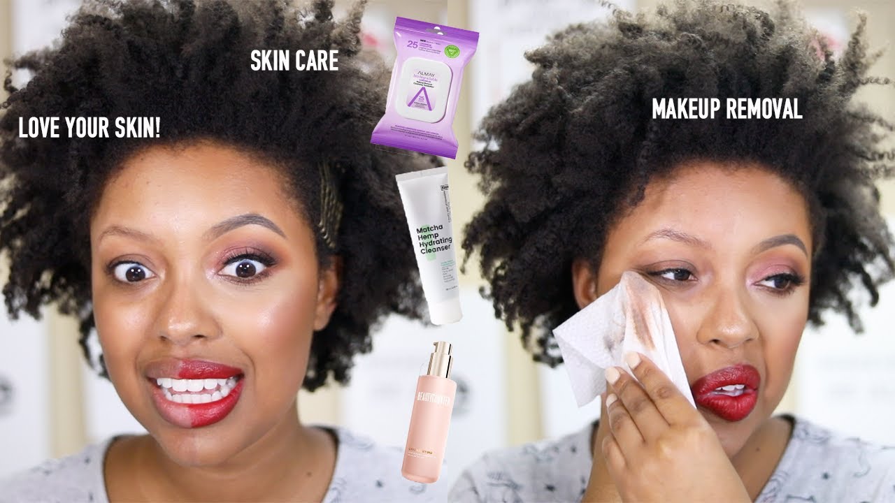 GET UN-READY WITH ME! HOW I TAKE OFF MY MAKEUP 💕 - YouTube
