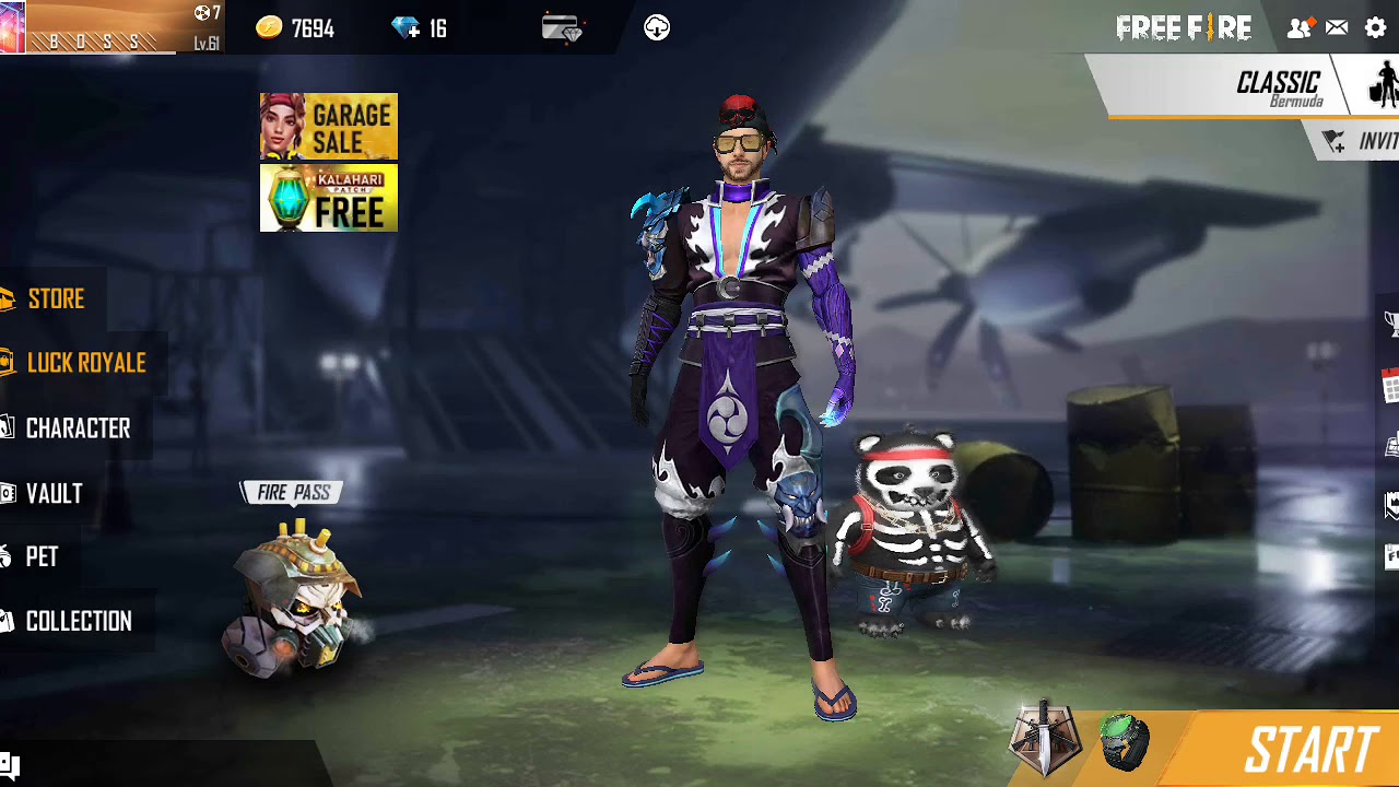 How to create blank and pro player name in free fire - YouTube