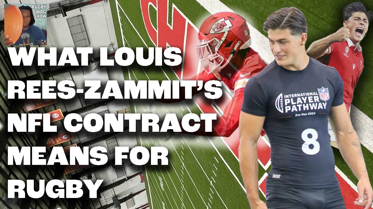 Louis Rees Zammit Signed To The Kansas City Chiefs - YouTube