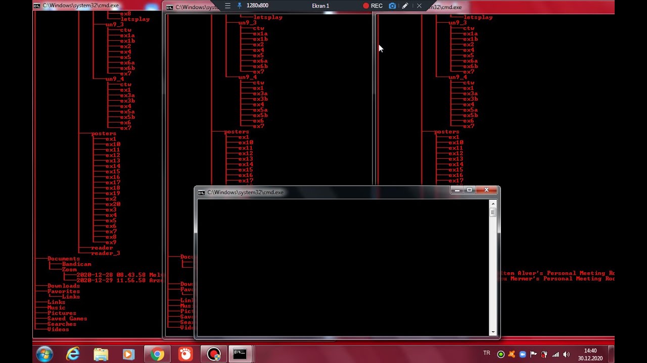 CMD ile RENK-YAZI komutlar//CMD DERSLERİ /1 - YouTube