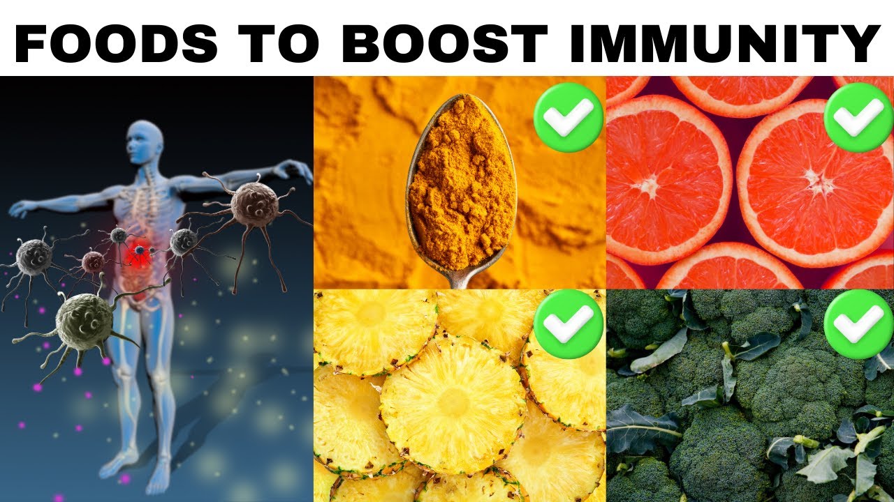 Boost Your Immunity With These Foods |Top Immune Boost Foods |Foods To ...